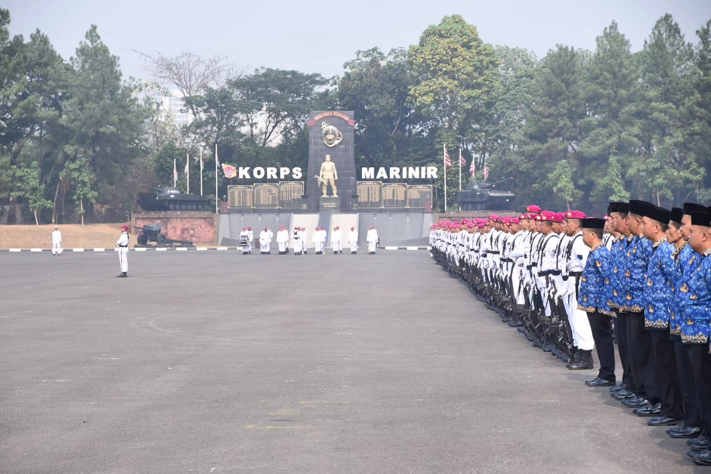 Prajurit Pasmar 1 Wilayah Jakarta Ikuti Upacara Hari Kesaktian ...