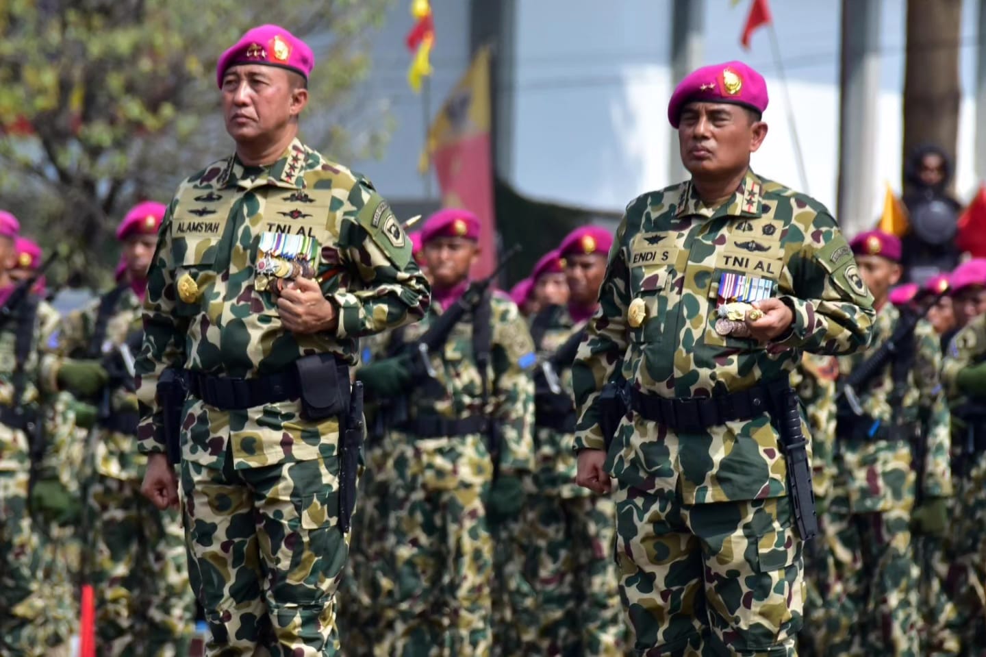 Komandan Pasmar 2 Hadiri Upacara Peringatan HUT Ke 78 Korps Marinir ...