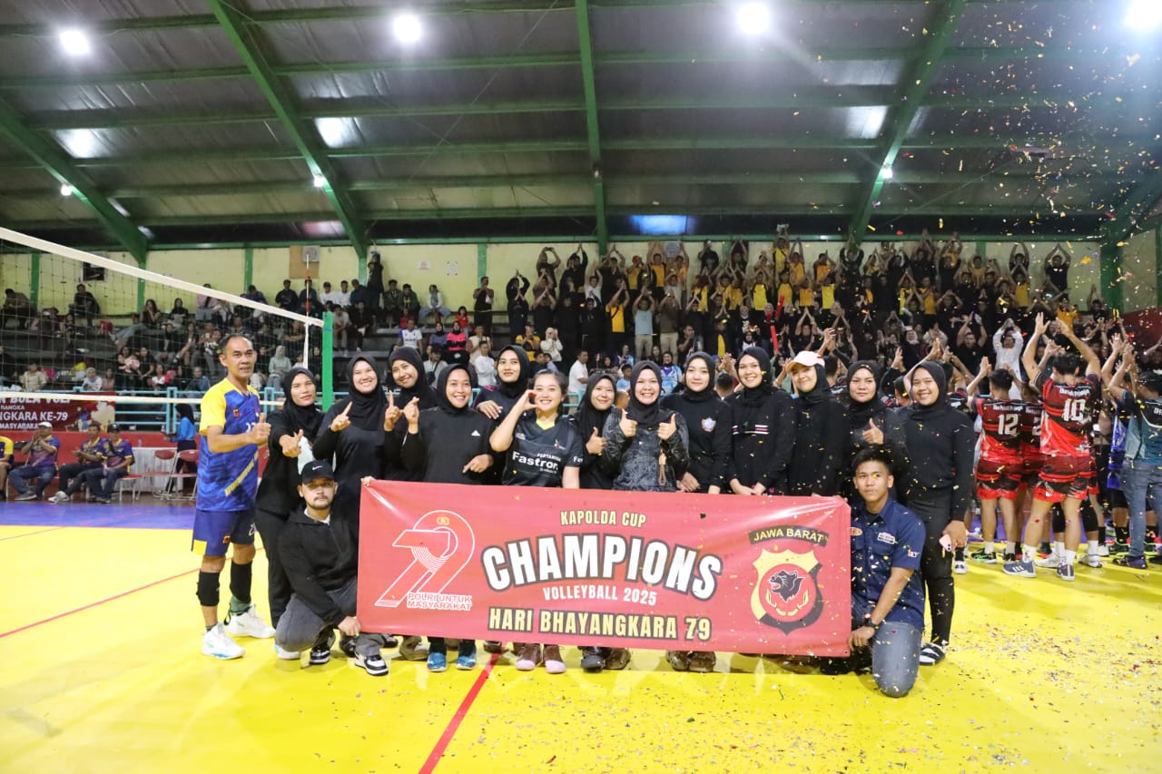 Final Kejuaraan Bola Voli Kapolda Cup 2025 Meriahkan Peringatan Hari ...