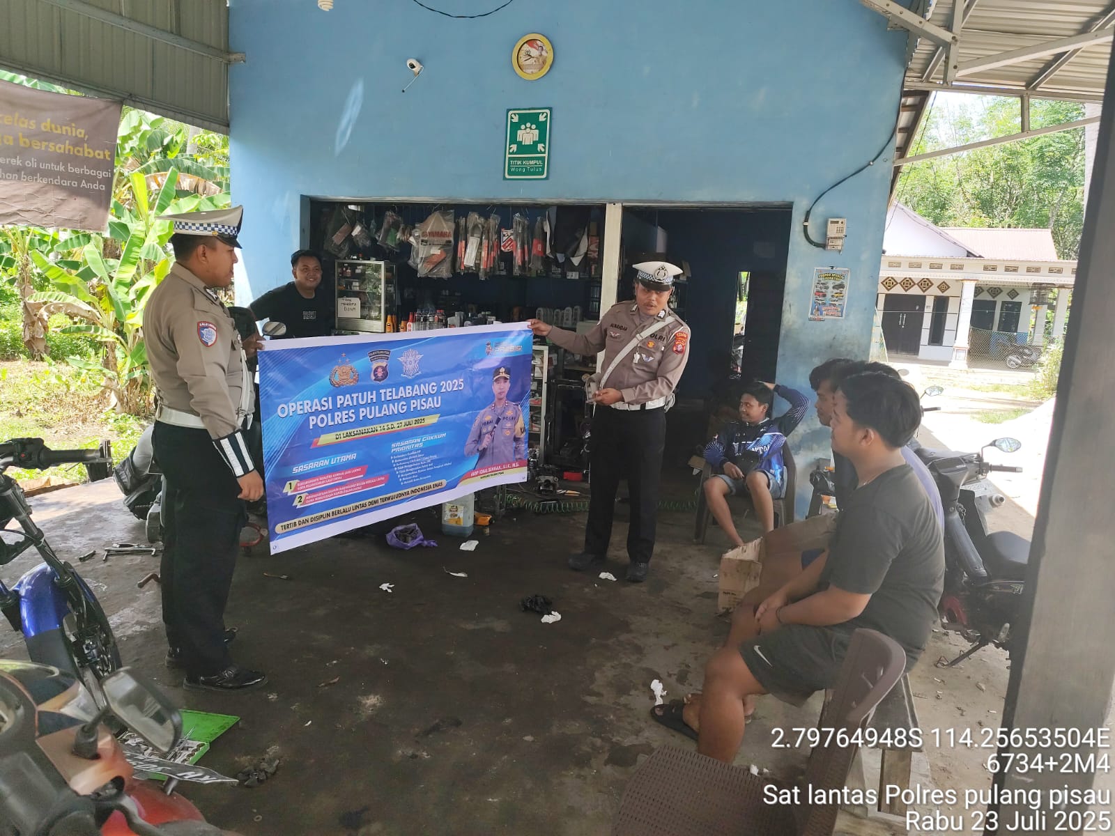 Satlantas Polres Pulang Pisau Gencar Sosialisasi Ops Patuh Telabang Kepada Masyarakat – Pelopor ...