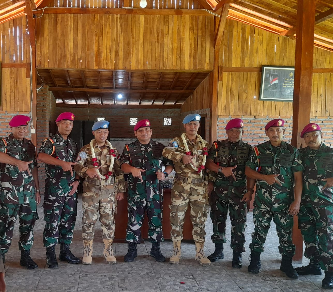 Komandan Puslatpurmar 7 Lampon Sambut Prajuritnya Eks Satgas BGC Monusco 2024/2025 – Pelopor ...