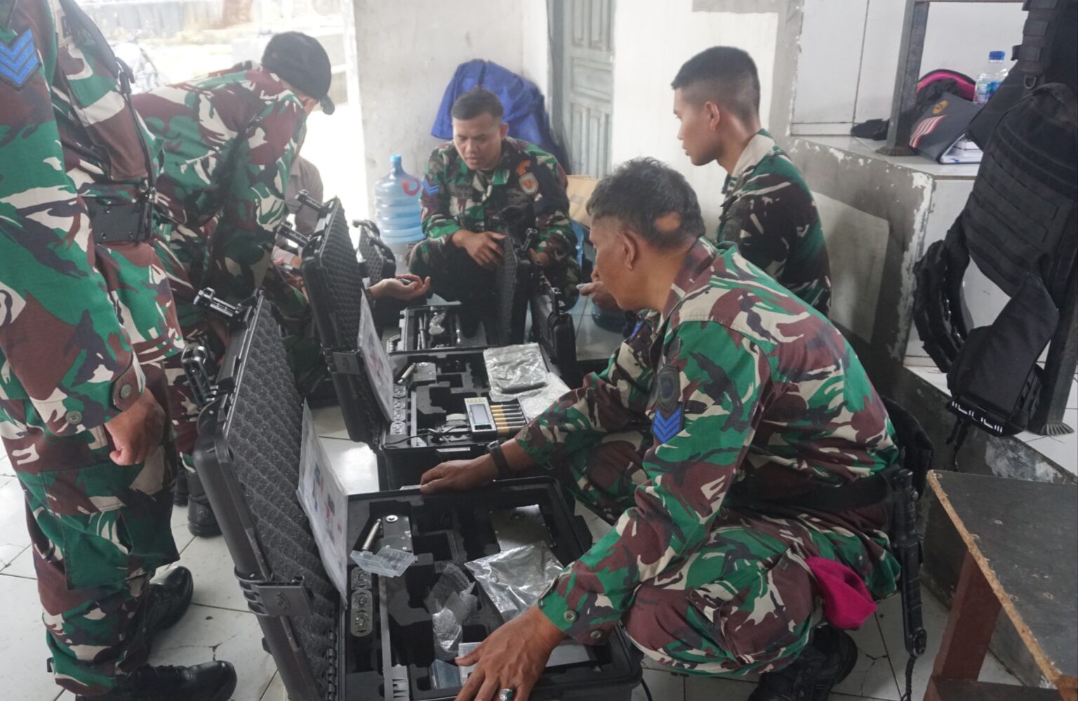 Sistem Senjata Modern, Prajurit Brigif 1 Marinir TNI AL Ikuti Pelatihan ...